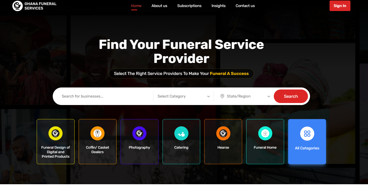 Preserving legacies with Ghana Funeral Services and Ghana Memorial ...